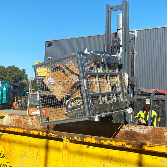 Stackable Recycling Cage | Recycling Cage | Steel Cage | Steel Stillage ...