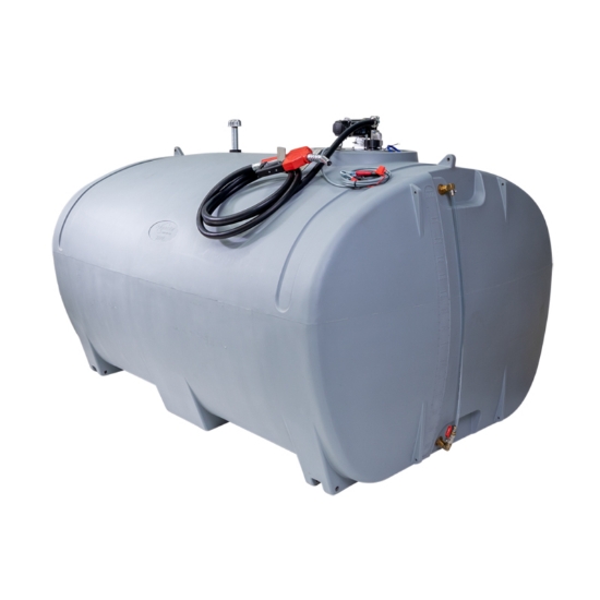 1200 Litre Diesel Transfer Tank with 70LPM Pump and Nozzle 240V | Steel ...